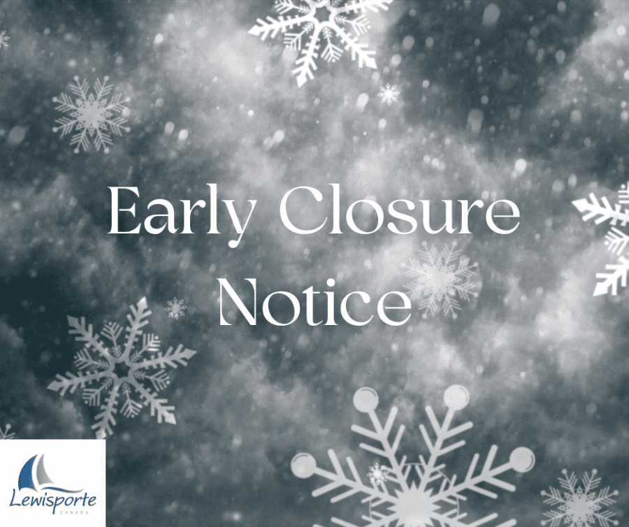 Early Closure Notice - Lewisporte